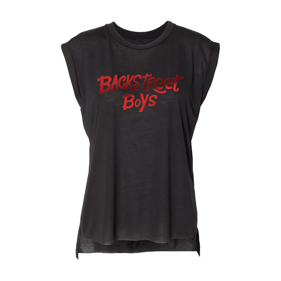Red Foil Logo Tank – Backstreet Boys Store