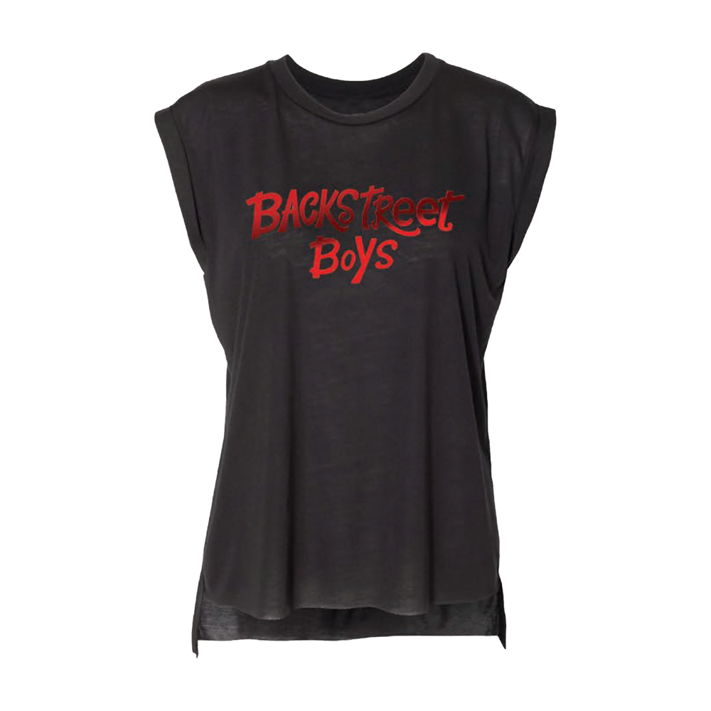 Red Foil Logo Tank – Backstreet Boys Store